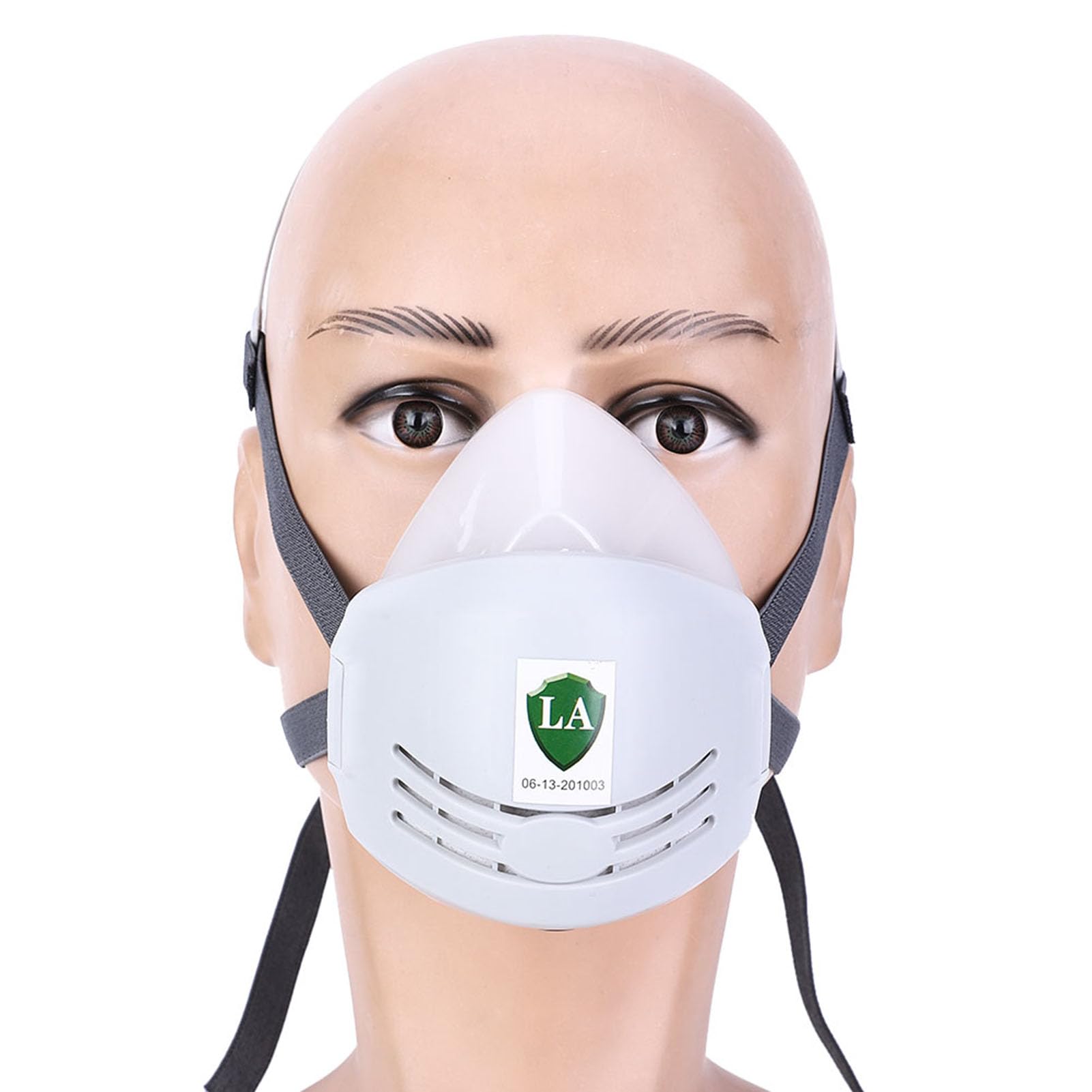 Soft silicone gas masks with filters guard against dust, gases, fumes ...