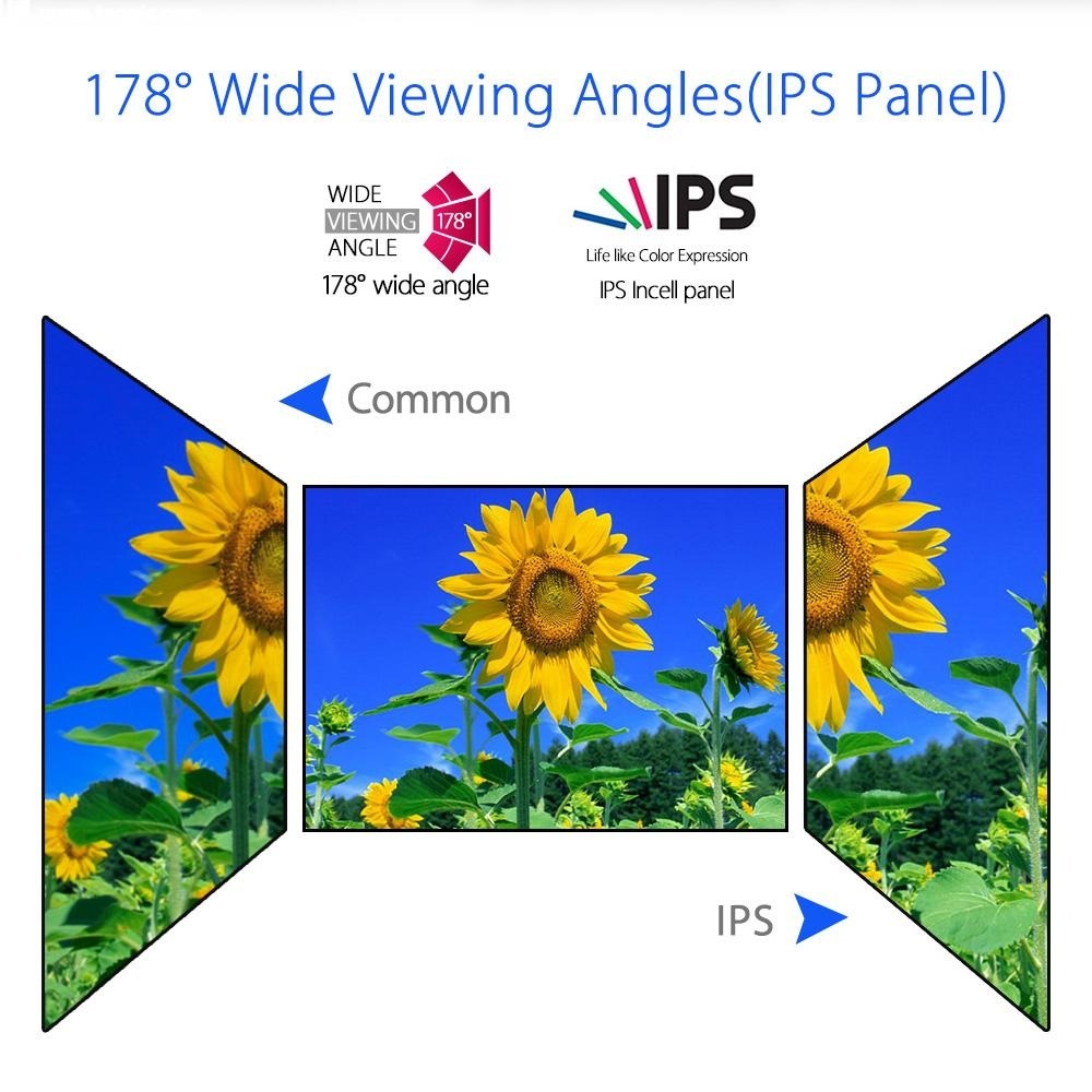 Eyoyo 12 Inch IPS Monitor 1920x1080 Display Support VGA HD BNC AV USB ...