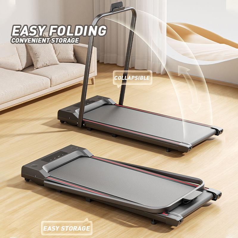 3.5HP Foldable Treadmill Flat Treadmill 1-15KM/H Threadmill 2 in 1 ...