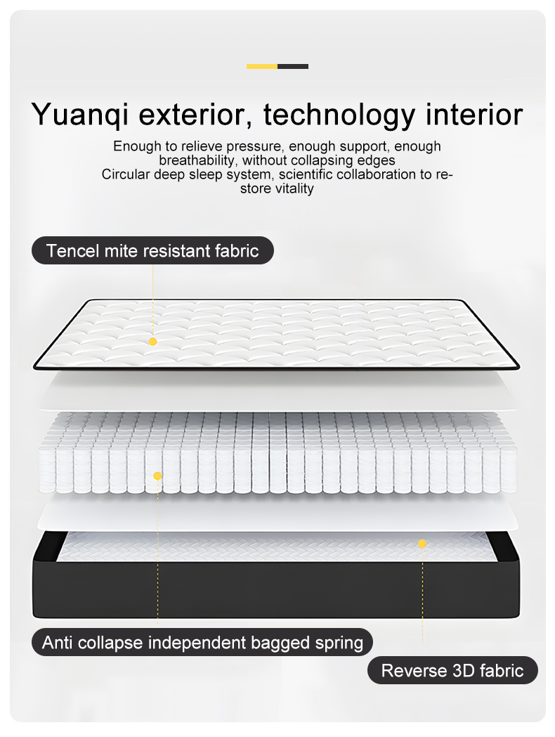【10 Years Warranty】DreaME New 100% cloud memory foam spring mattress ...