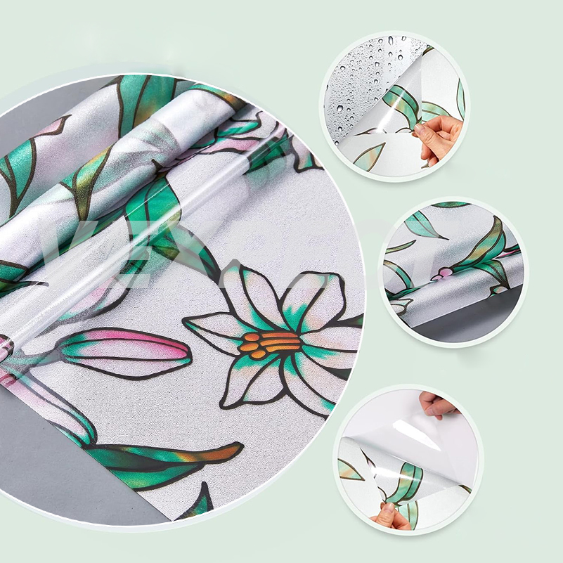 Window Film Privacy Glass Sticker, Tinted Sticker for Window, Non ...