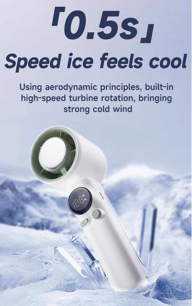 Tianke Plus Handheld Fan – As Cool as Air Conditioning, Super Cool Mini ...