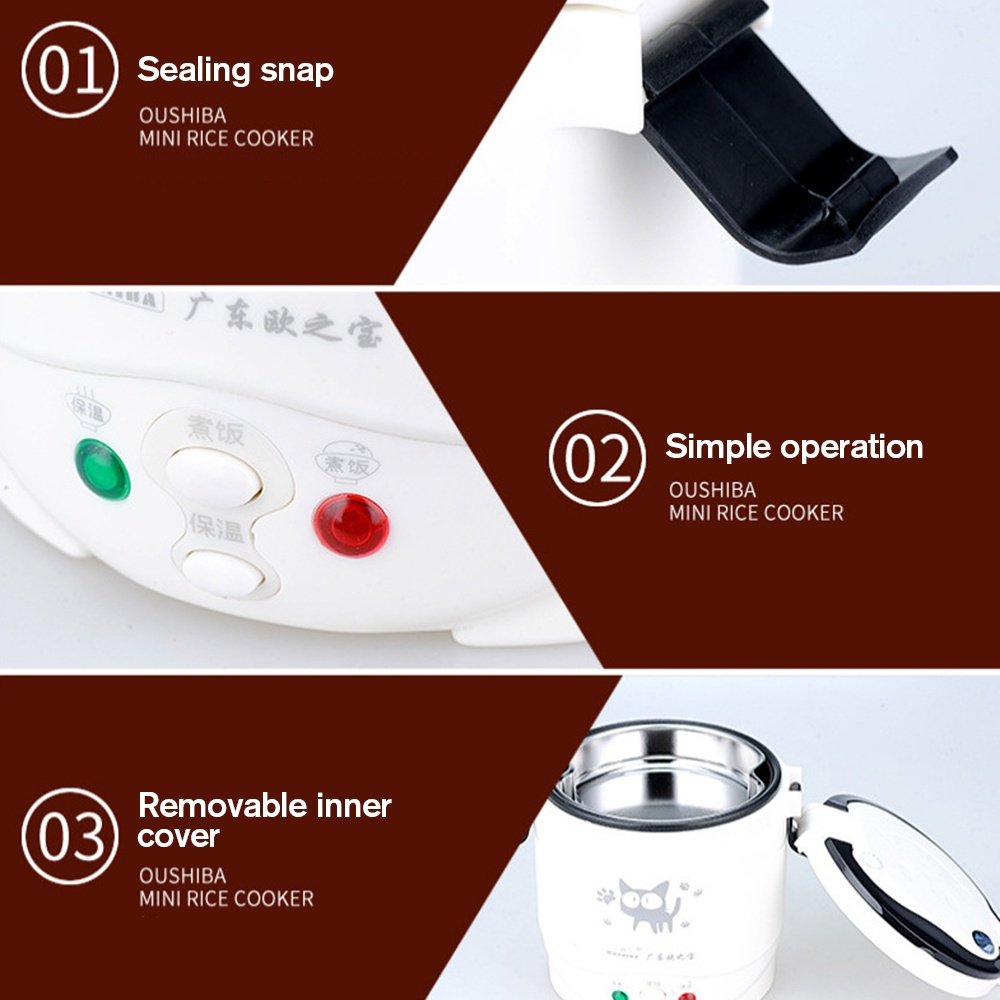 Truck portable rice cooker Car mini multi-function rice cooker ...