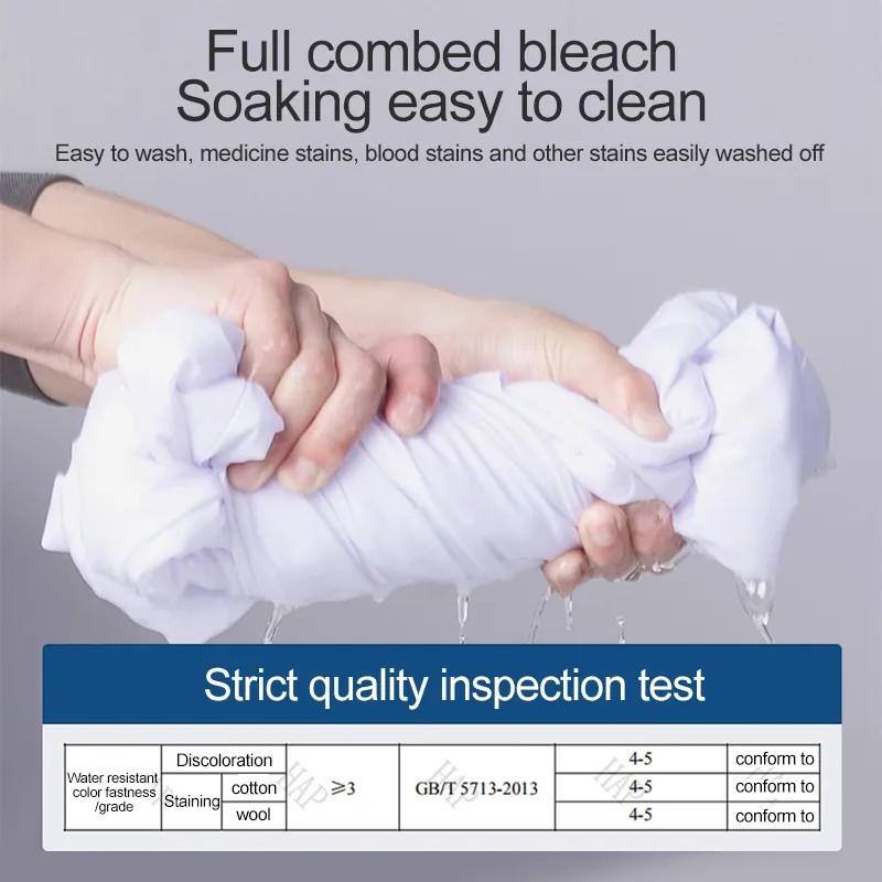 Lab Gown Lab Coat For Students Laboratory Long Drawstring Sleeves ...