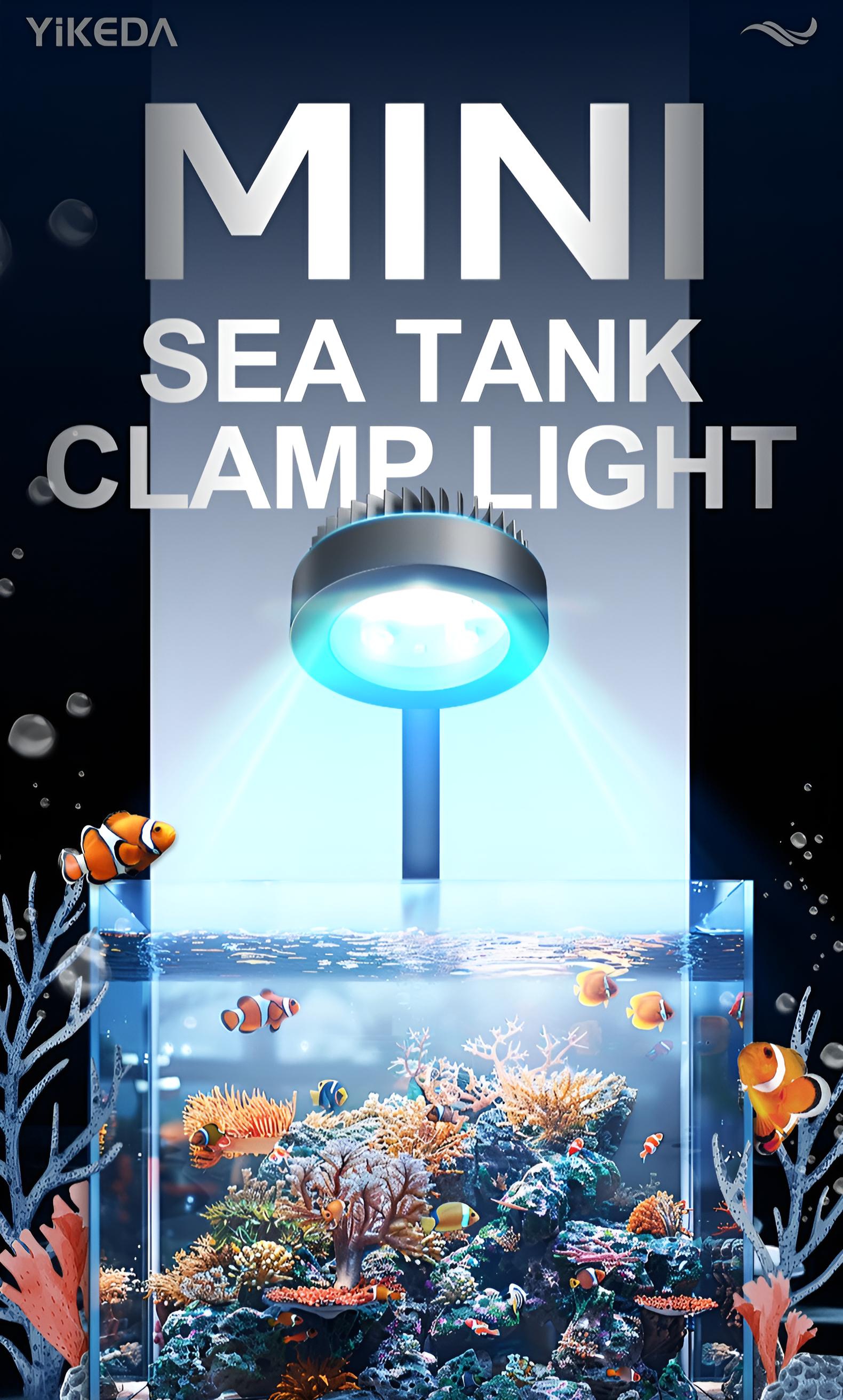 {Free shipping} Fish tank seawater lamp LED full spectrum water grass ...