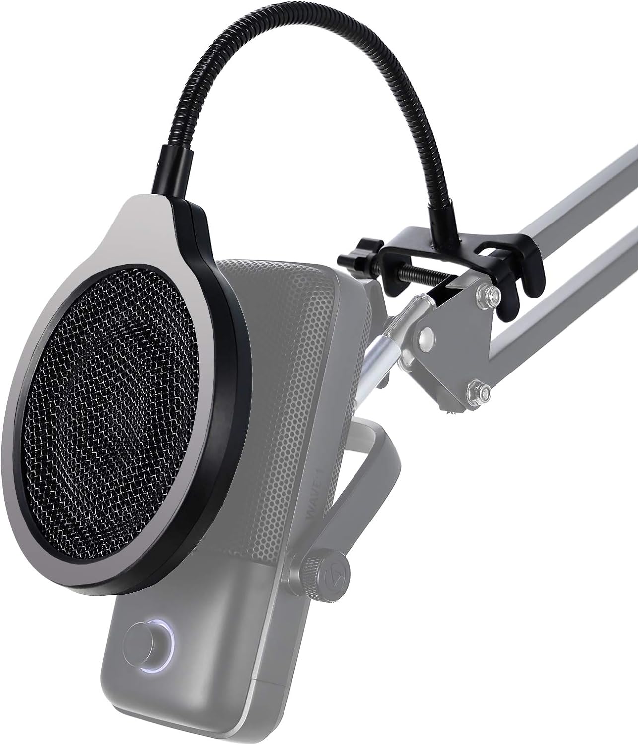 Microphone Pop Filter for Wave Mic 1 - Microphone Windscreen 4 Inch 3 ...