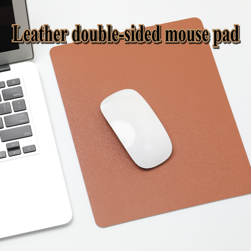 【COD】 Double - Side PU Leather Desk Pad Waterproof Mouse Keyboard Pad ...