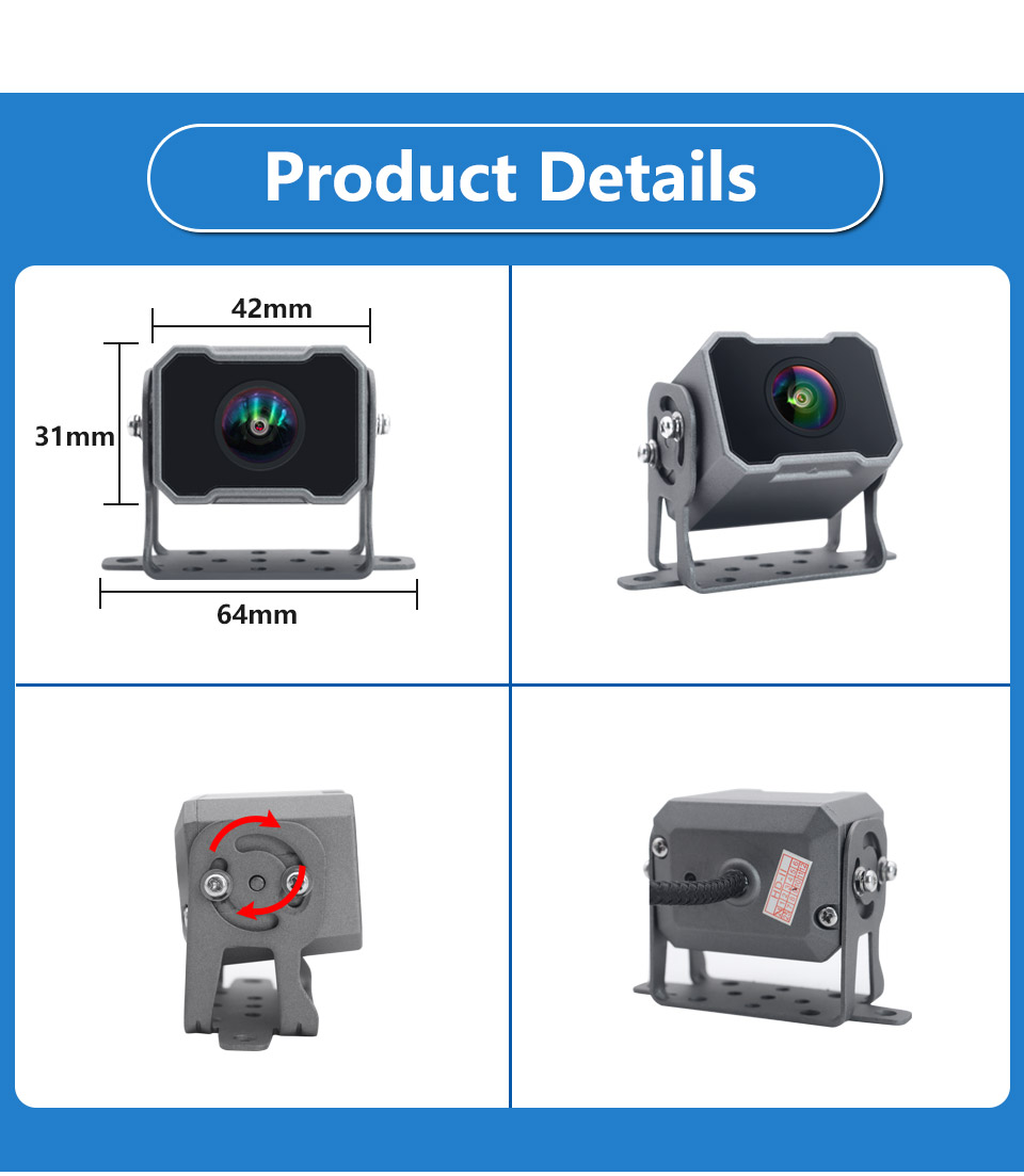 AHD 1080P Rear View Heavy Duty Camera Reversing Night Vision Waterproof ...