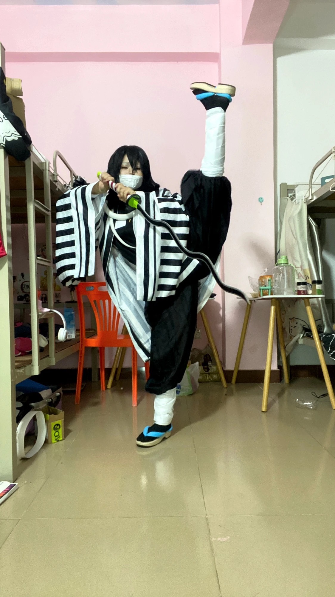 Anime Demon Slayer Kimetsu No Yaiba Iguro Obanai Cosplay Costume ...