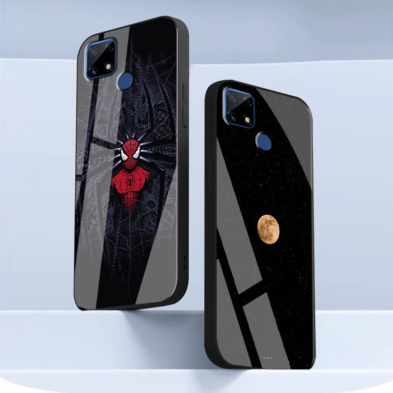 Glass Casing for OPPO Realme C12 / realme c25 / realme c25s Shockproof ...