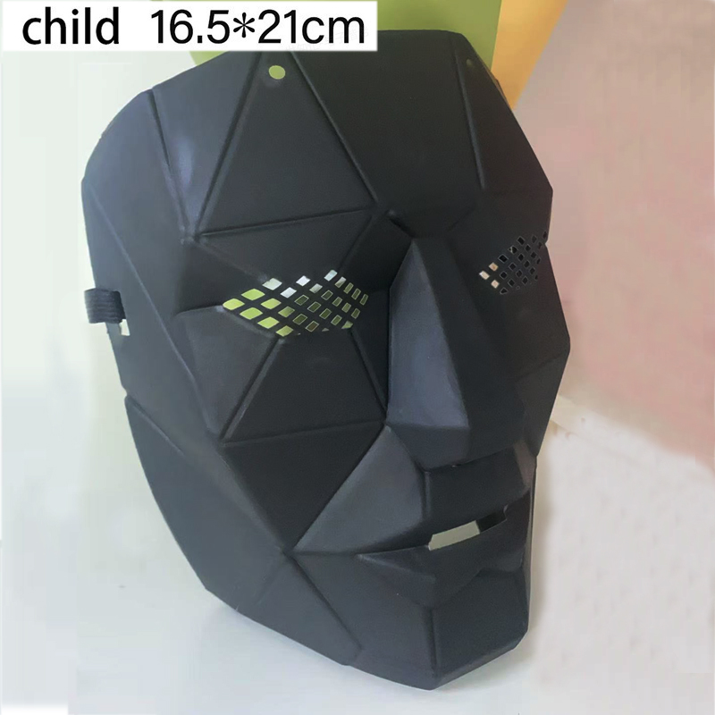Squid Game Boss Mask for Kids and Adults, Halloween Cosplay Costume ...