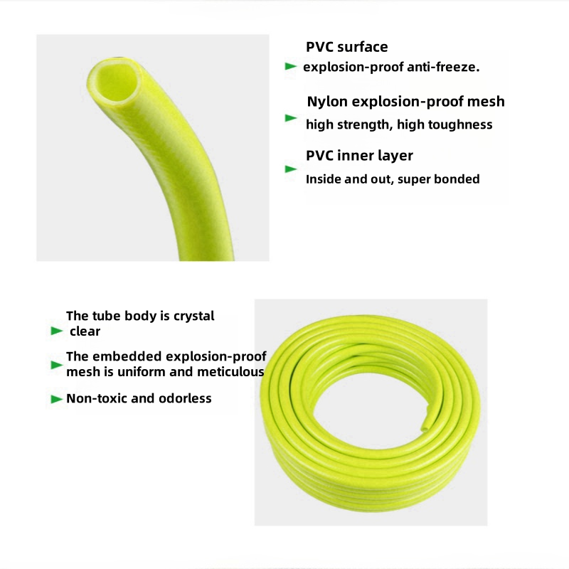 Garden Water Pipe Water Gun Set PVC Hose With Water Gun Suitable For ...