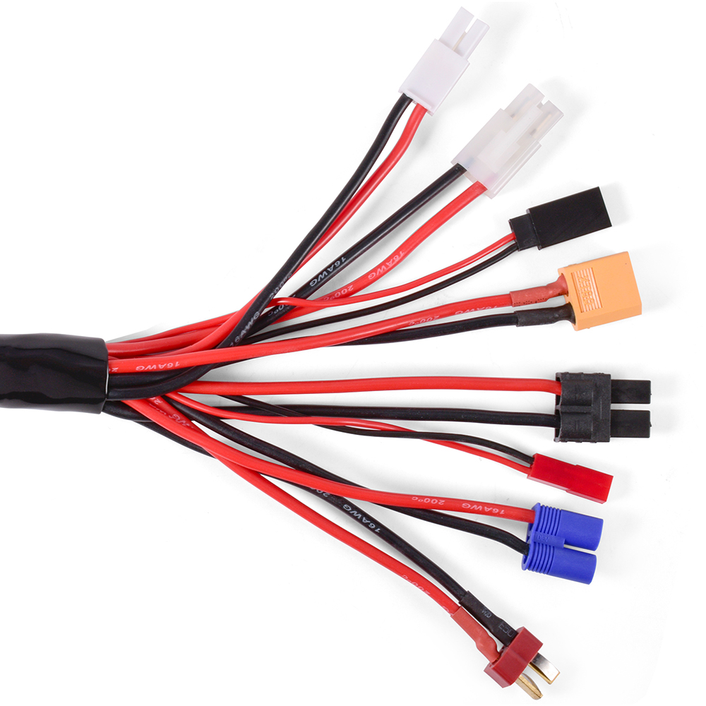 RC Charger Adapter Connector 8 In 1 Charger 4.0mm Banana XT60 TRX ...