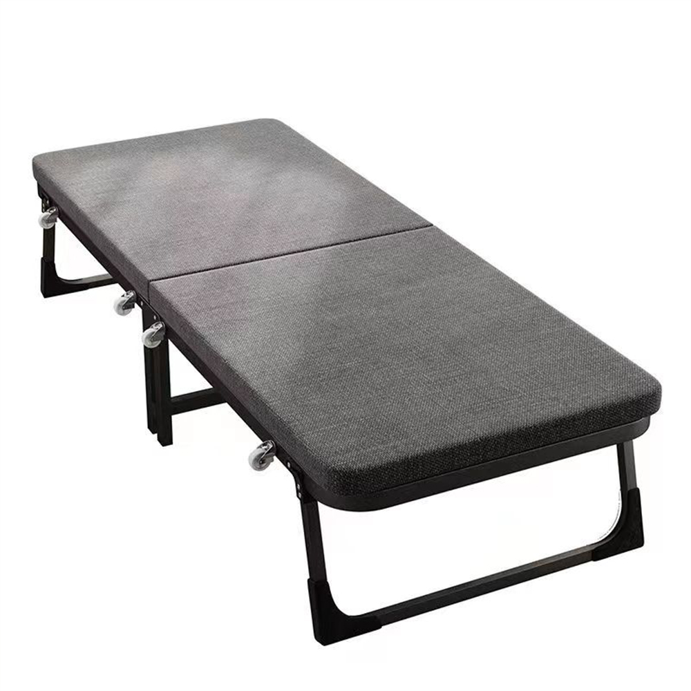 60/70/80cm Single Bed Frame Foldable Bed lunch break bed nap bed for ...