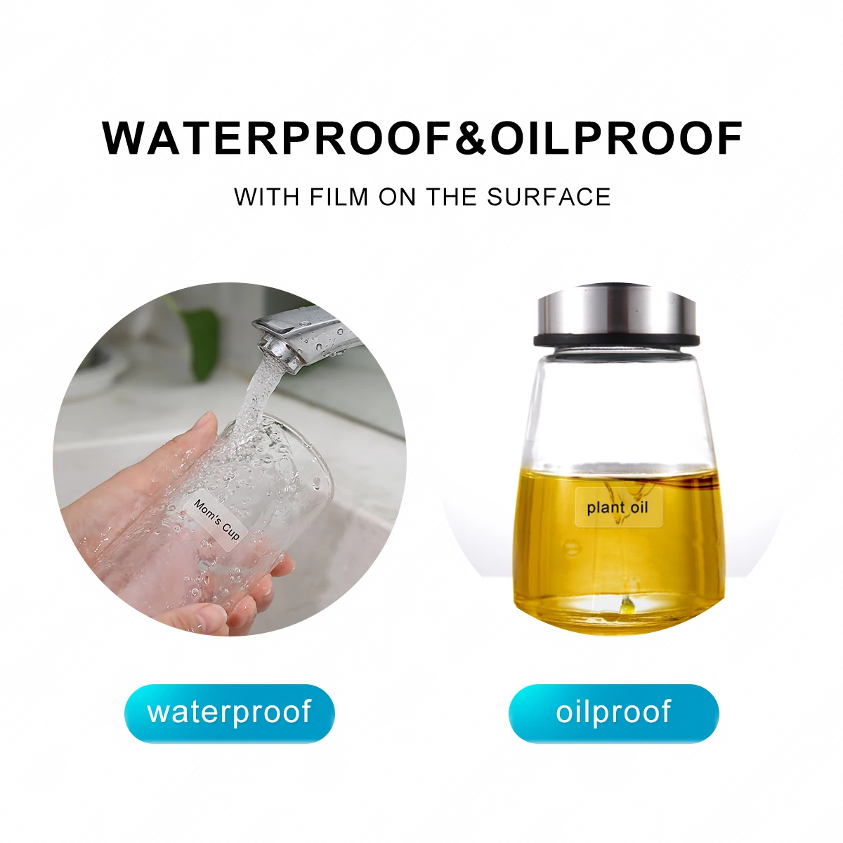 Niimbot D11/D110/D101/H1S Transparent Sticker Paper 12-15mm Width ...