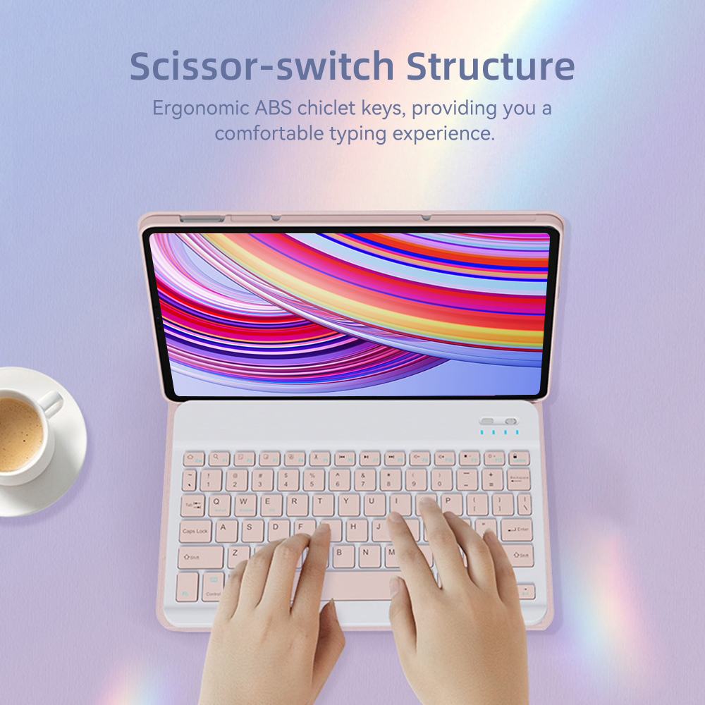 For Redmi Pad SE 11 inch Magnetic Keyboard Case for Redmi Pad Pro 12.1 ...