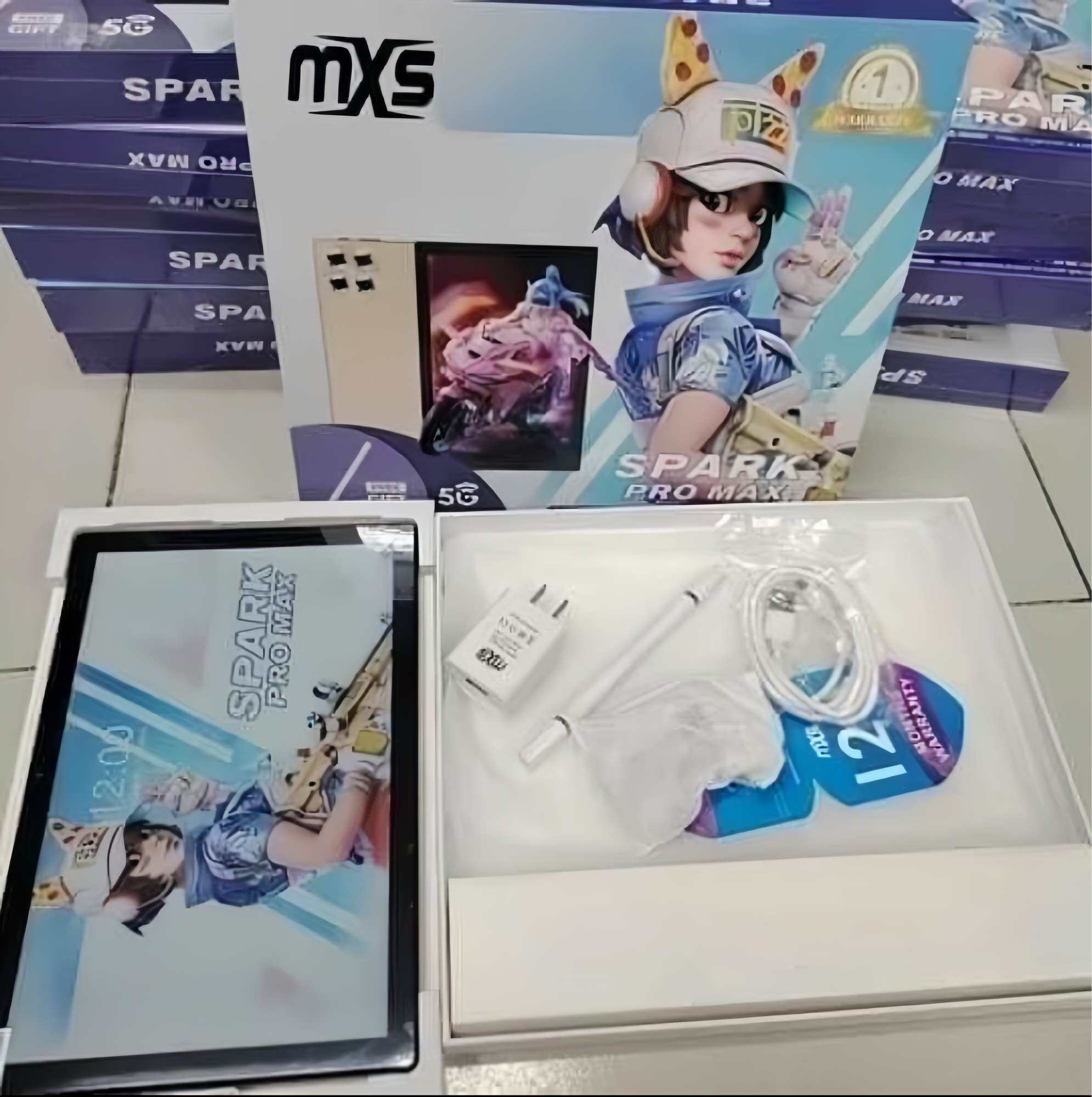 Yookie MXS Spark Pro Max 5G Tab Dual Sim 12GB RAM 512GB Memory Android ...