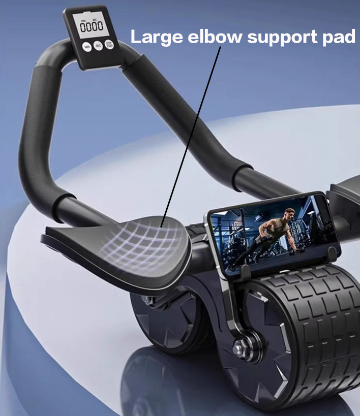 SunnyFit Abdominal Rollers Abs Wheel Roller Automatic Rebound Muscle ...