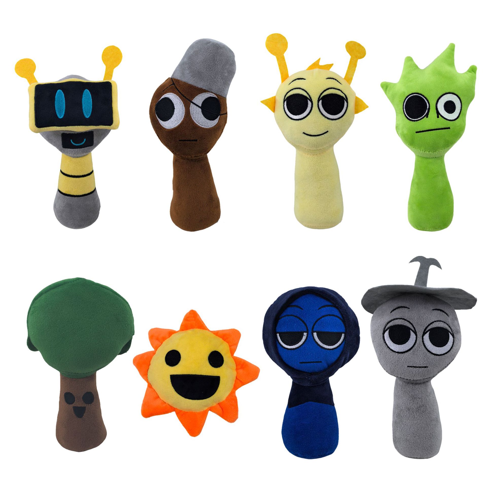 Sprunki plush toy Incredibox Plushie Wenda Gray Oren Raddy Dolls ...