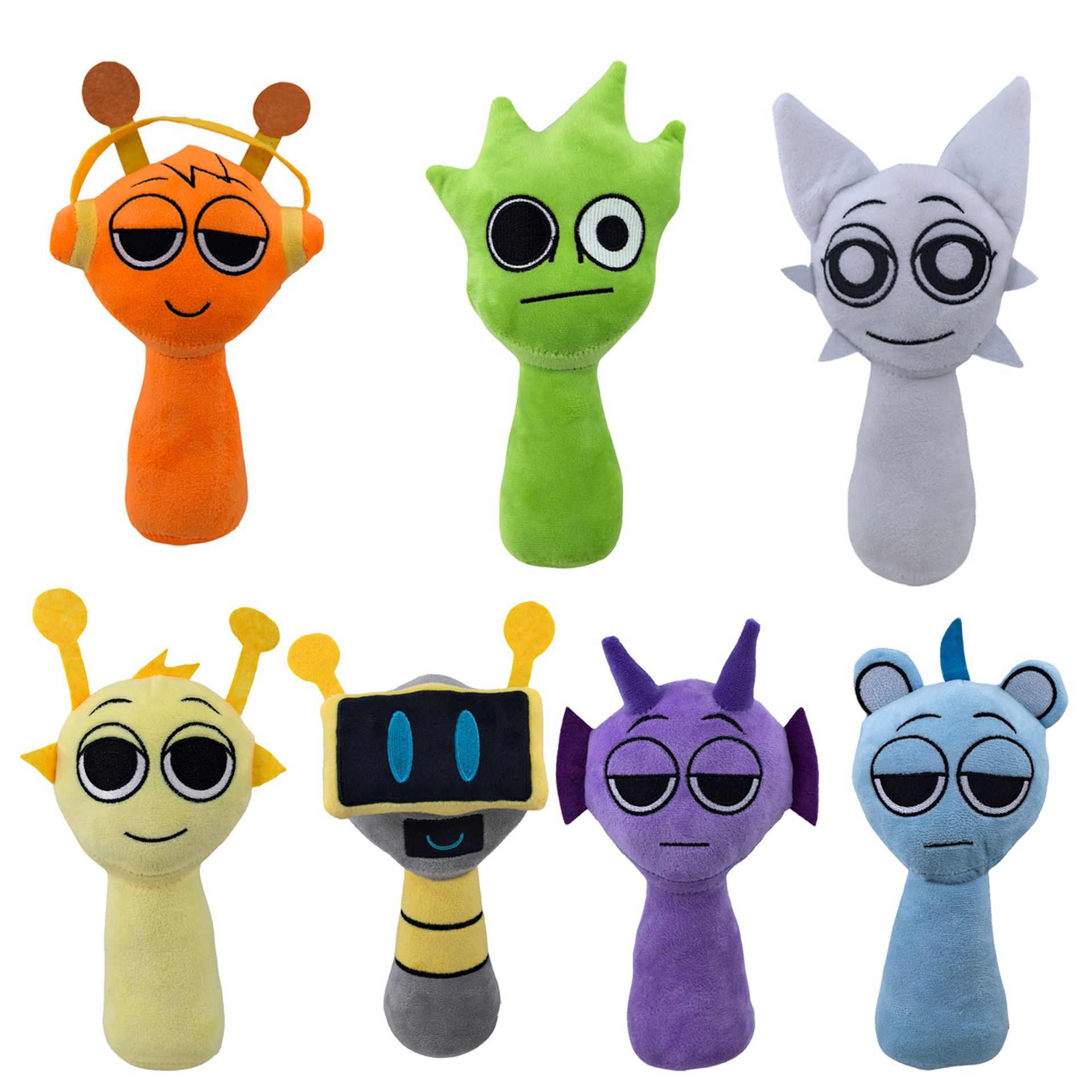 Sprunki plush toy Incredibox Plushie Wenda Gray Oren Raddy Dolls ...