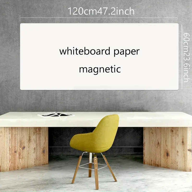 Magnetic Large Whiteboard Oversized Whiteboard Wall Sticker Writing ...