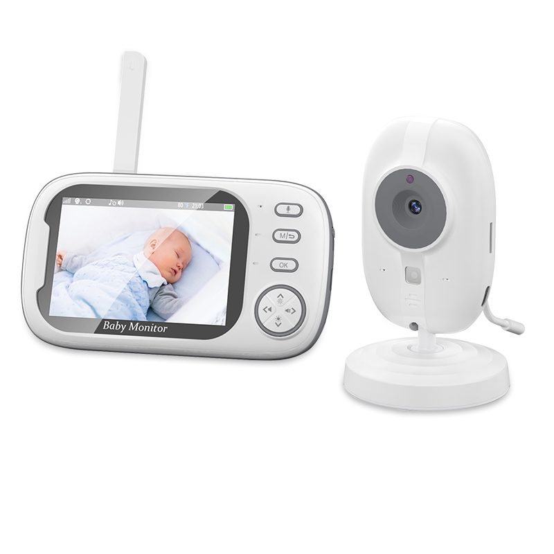 3.5 inch Wireless Video Color Baby Monitor High Resolution Baby Nanny ...