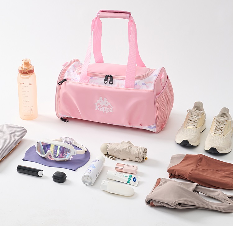 Kappa Swimming Duffle Bag Gym Dry Wet Separation Waterproof Spandex ...