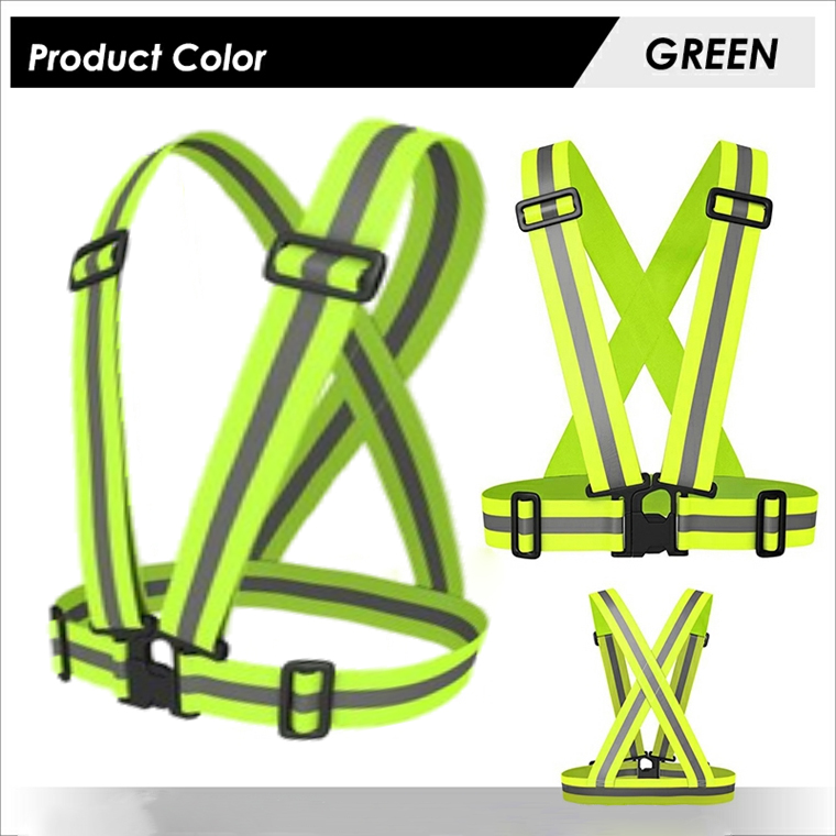 Reflectorized vest Adjustable Reflective Vest security vest safety vest ...