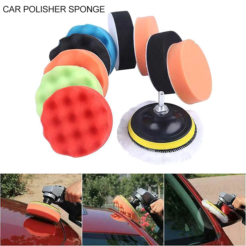 8Pcs Car Polishing Kit Polish Pad 3/5 Inch Car Polishing Disc Waxing ...