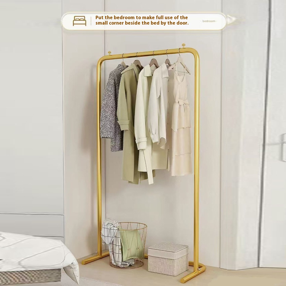 ⭐HOT SALE⭐Nordic Clothes Rack Bedroom U Shaped Stand Hanger Rack Indoor ...