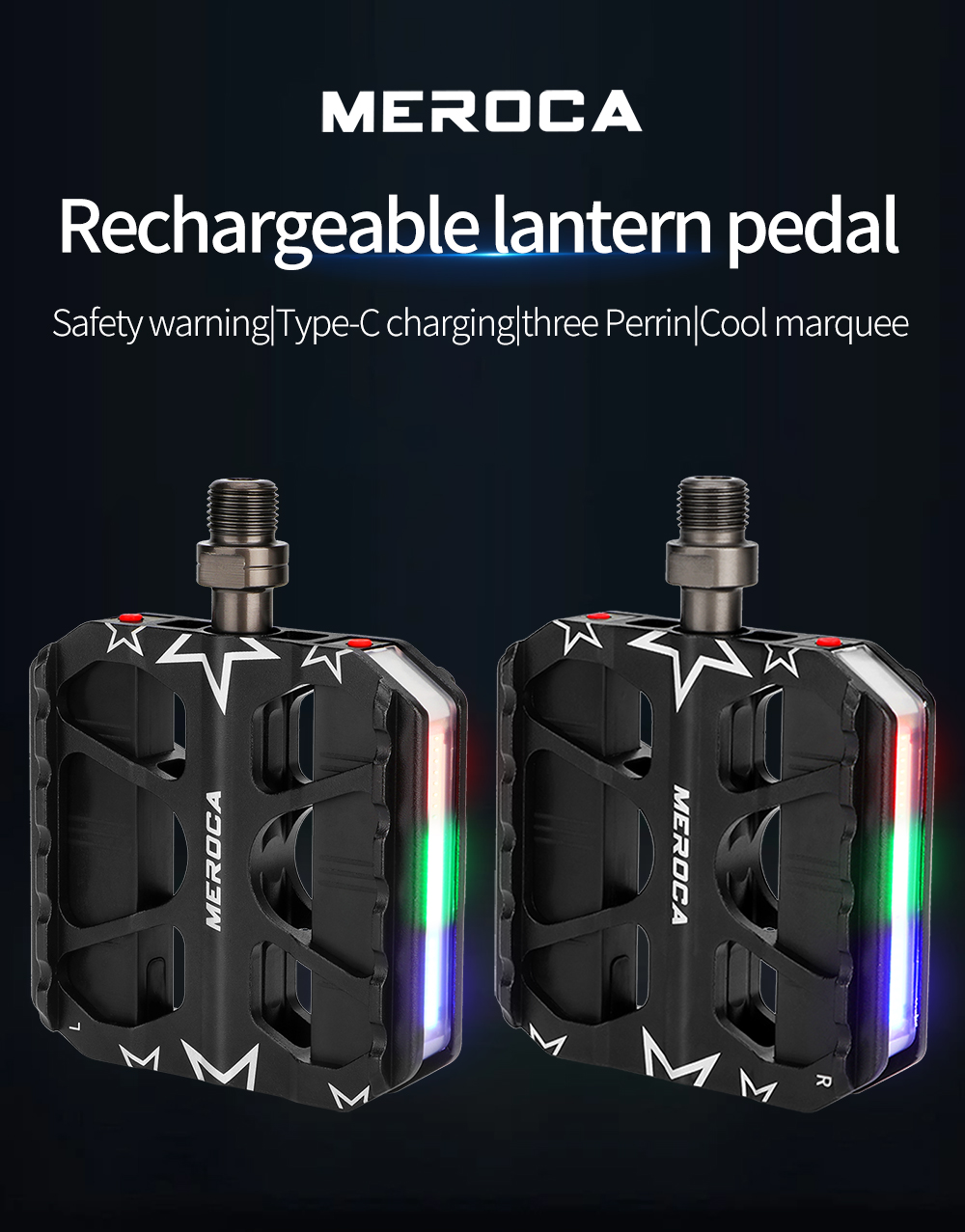 MEROCA bike pedal is not to be missed, colorful lightweight style super ...