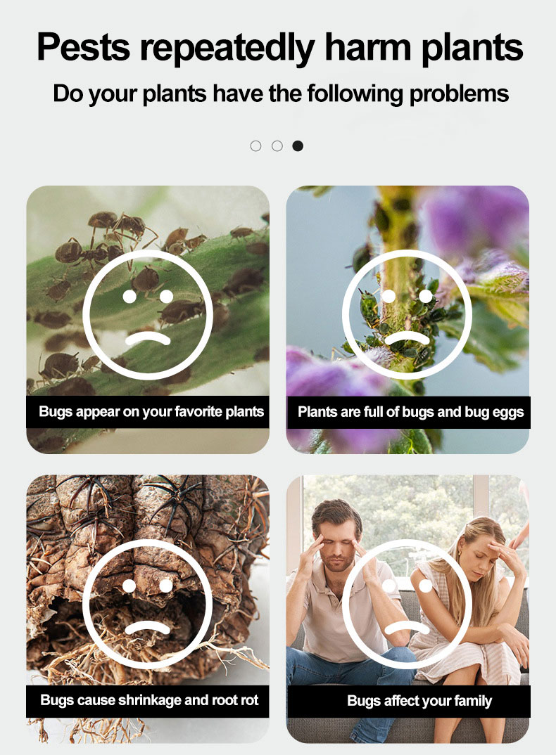 Plant insecticide spray Kills insects without damaging plants 500ML Bug ...