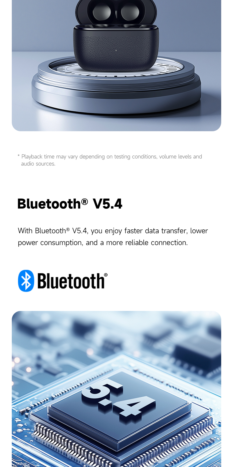 EDIFIER T30 Bluetooth V5.4 Earbuds Active Noise Cancellation Earphones ...