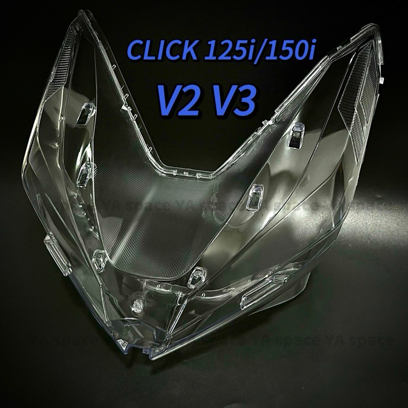 Honda Click 125i/150i V2/V3 Headlight Lens(rinj brand) Lens Click V2/V3 ...