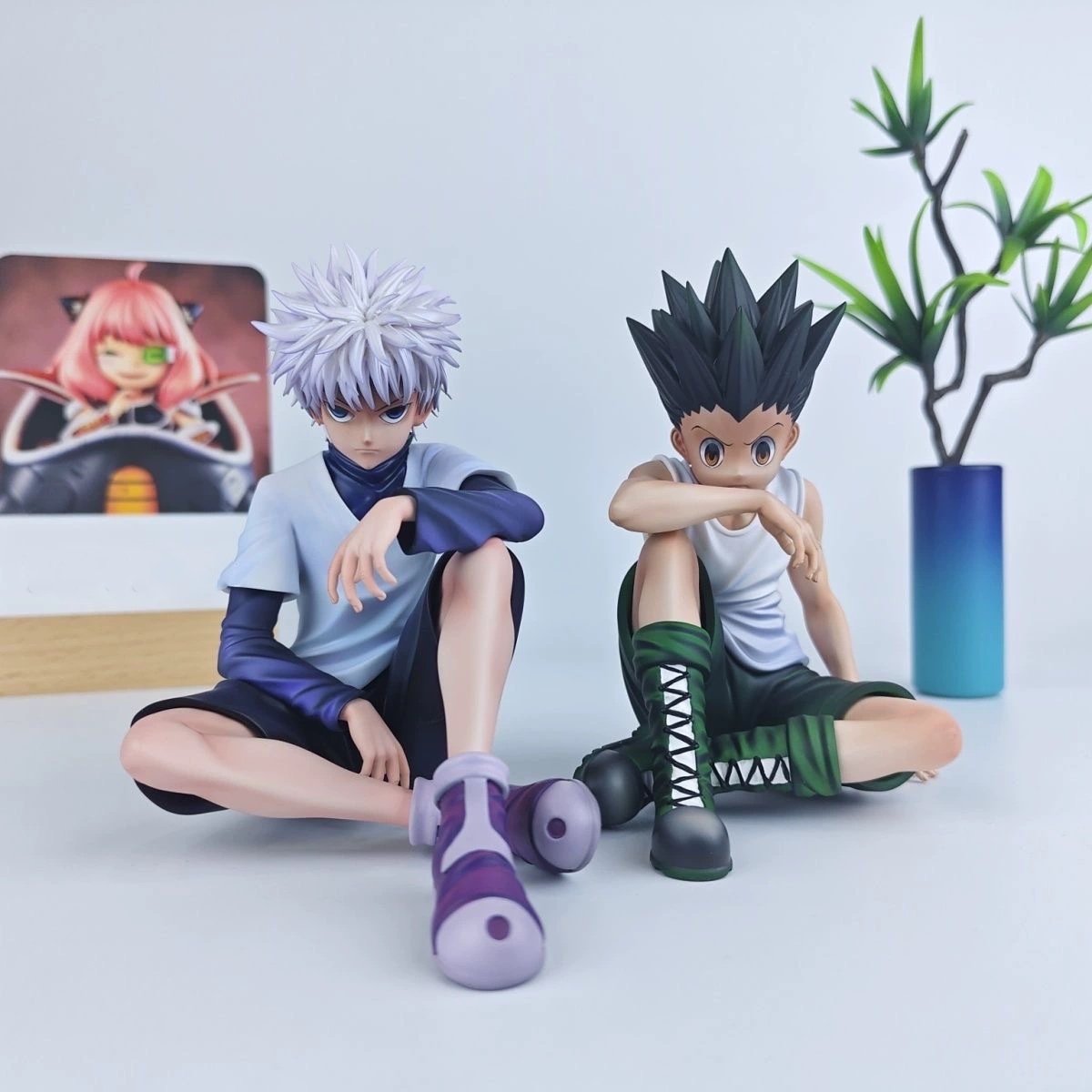 Hunter x Hunter Gon Freecss and Killua Zoldyck Anime Figure Model Toys ...