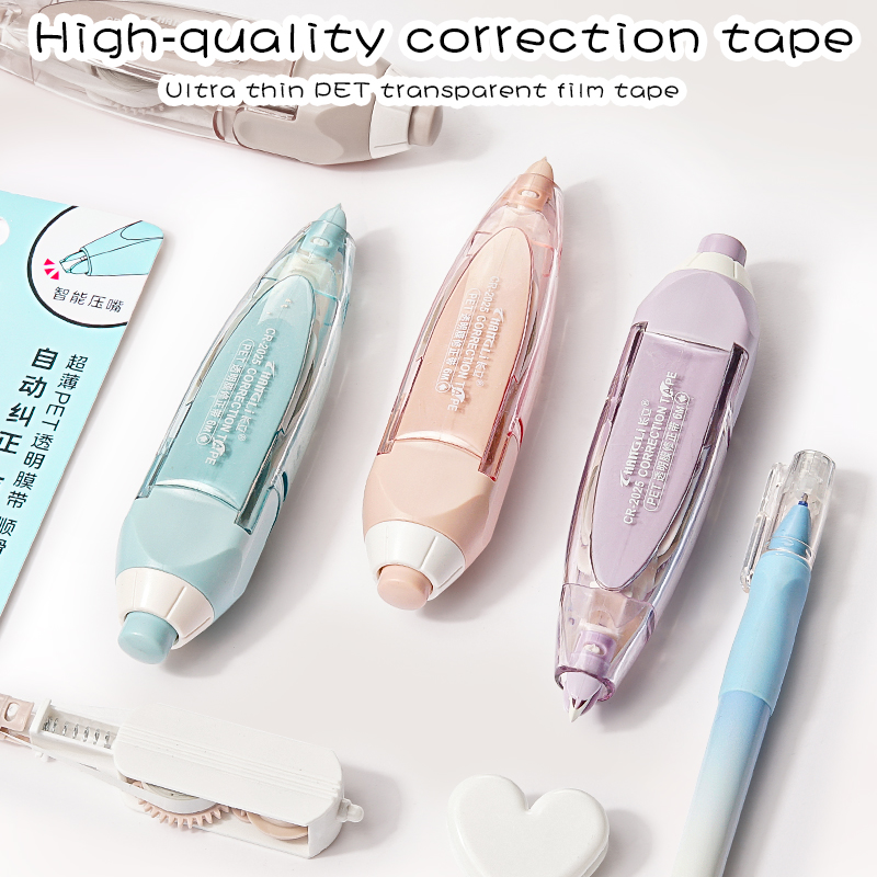 Correction Tape 5mm*6m Retractable Refillable Correction Tape School ...