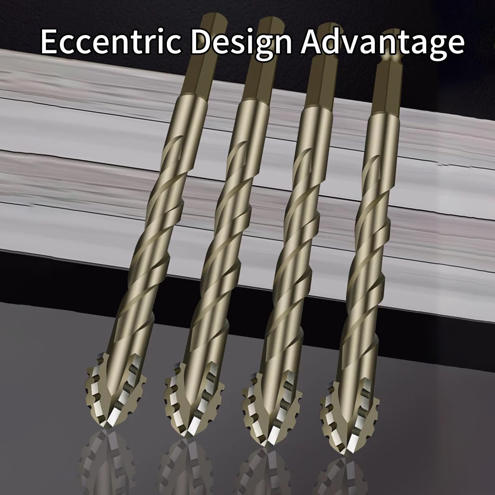 Several Units Tungsten Carbide Drill Bits Multi Material Drilling Tools ...