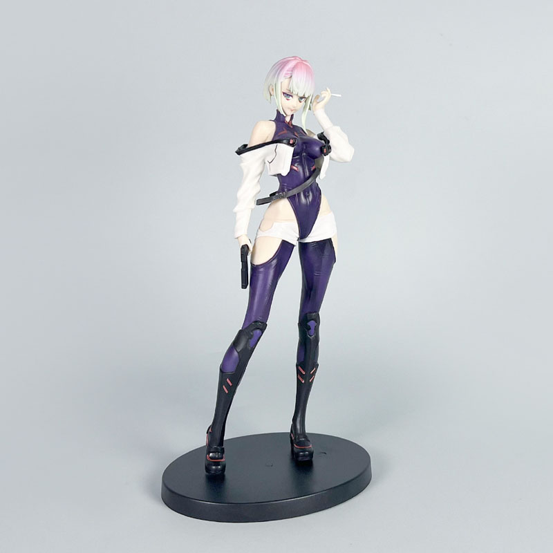 22cm Cyberpunk #2077 Edgerunners Anime Figure Super Hacker Edge Walker ...
