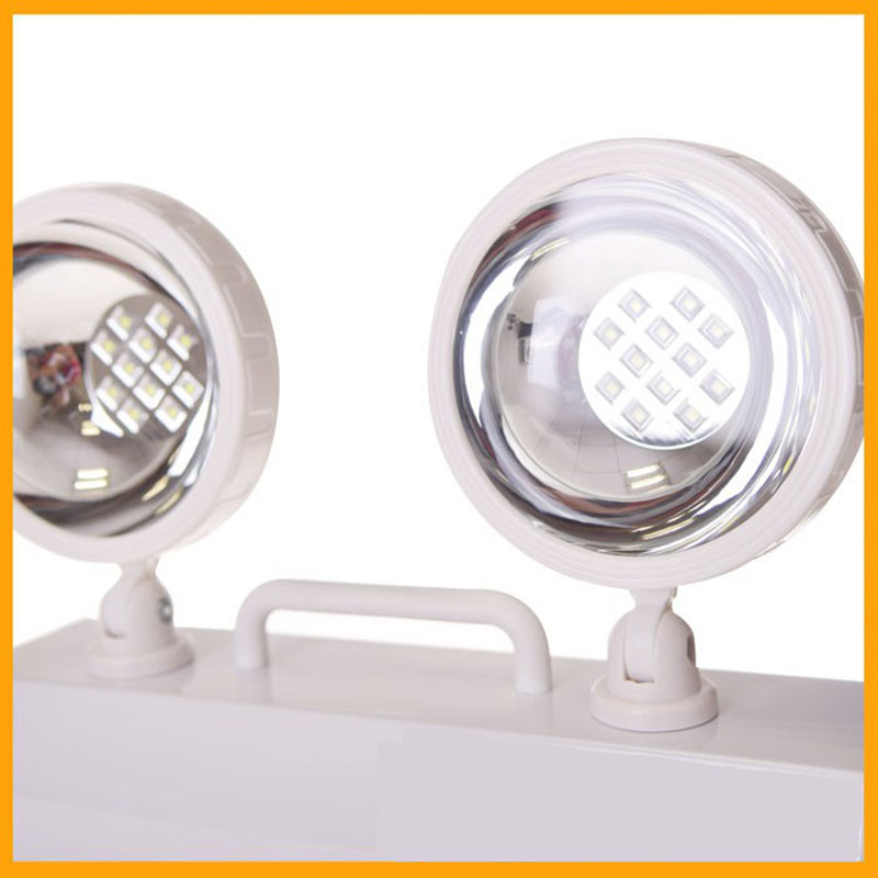 SP* Emergency Lamp LED Rechargeable Twinhead Rechargeable dual head LED ...