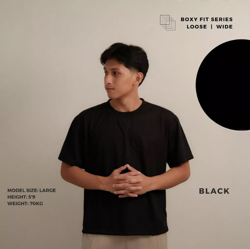 PLAIN Boxy Cropped T-Shirt Series Round neck in black and white colors ...