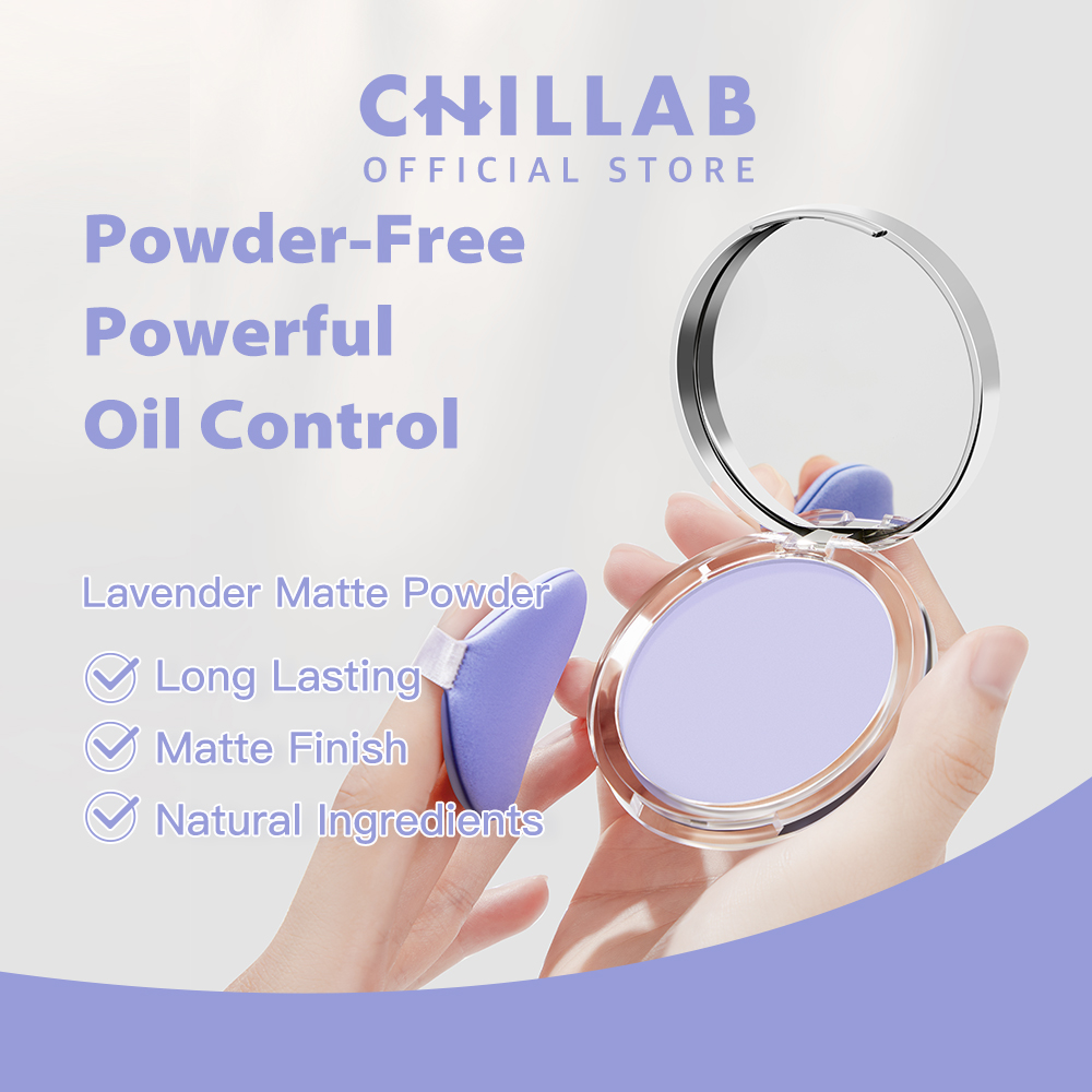 Chillab Lavender Matte Powder Oil Control Waterproof Long Lasting Matte ...