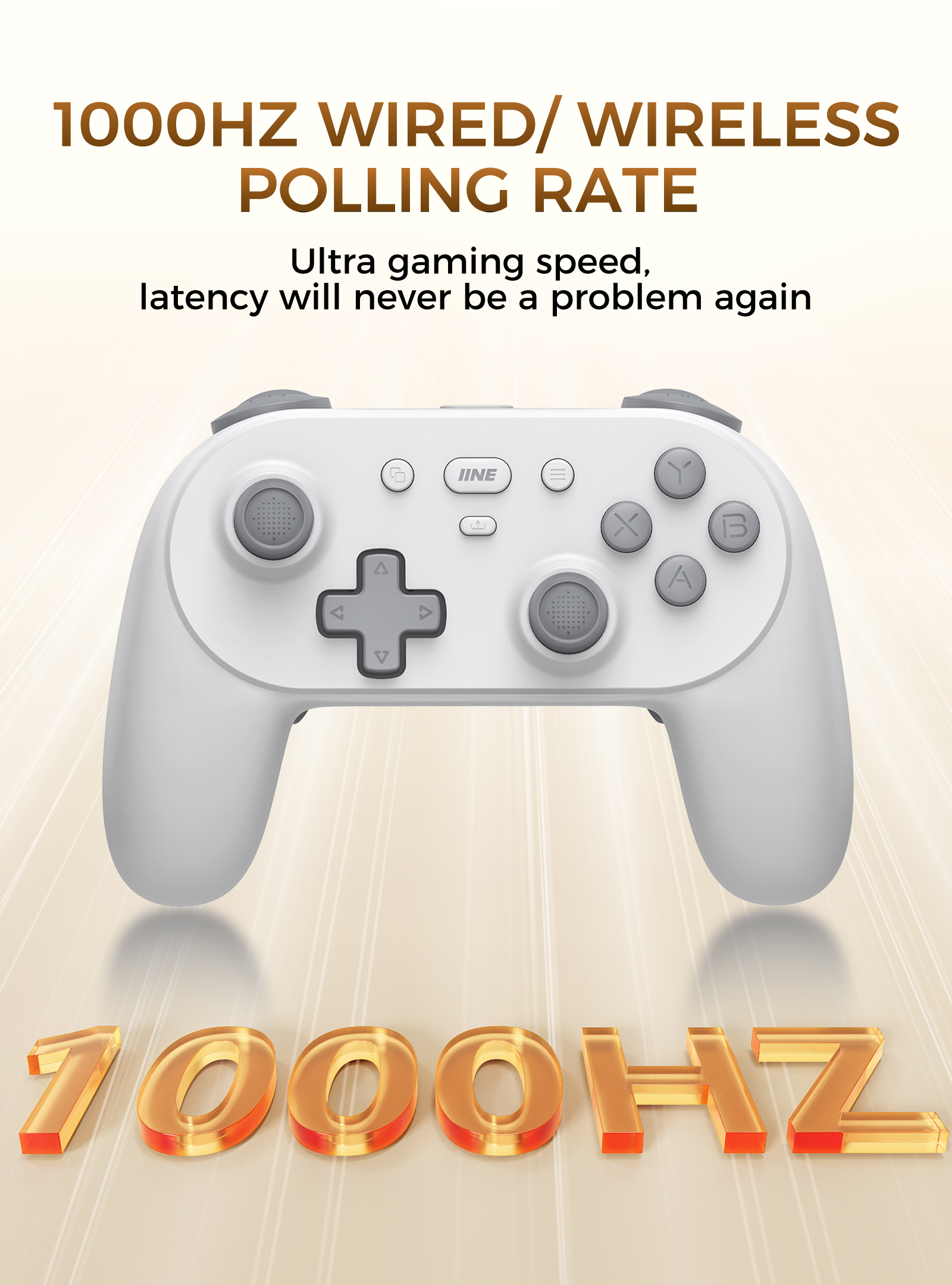 IINE Athena Wireless Controller PC Version / 0.1mm Hall Effect Triggers ...