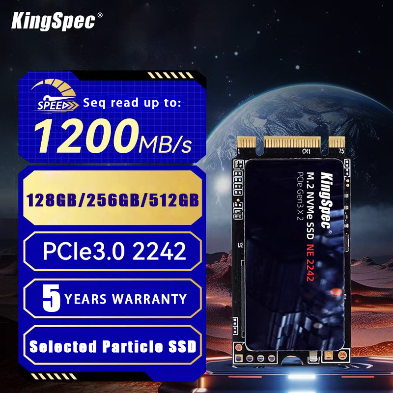 KingSpec M.2 NVMe SSD 128GB 256GB 512GB Solid State Drive For Laptop Desktop PC | Shopee Philippines