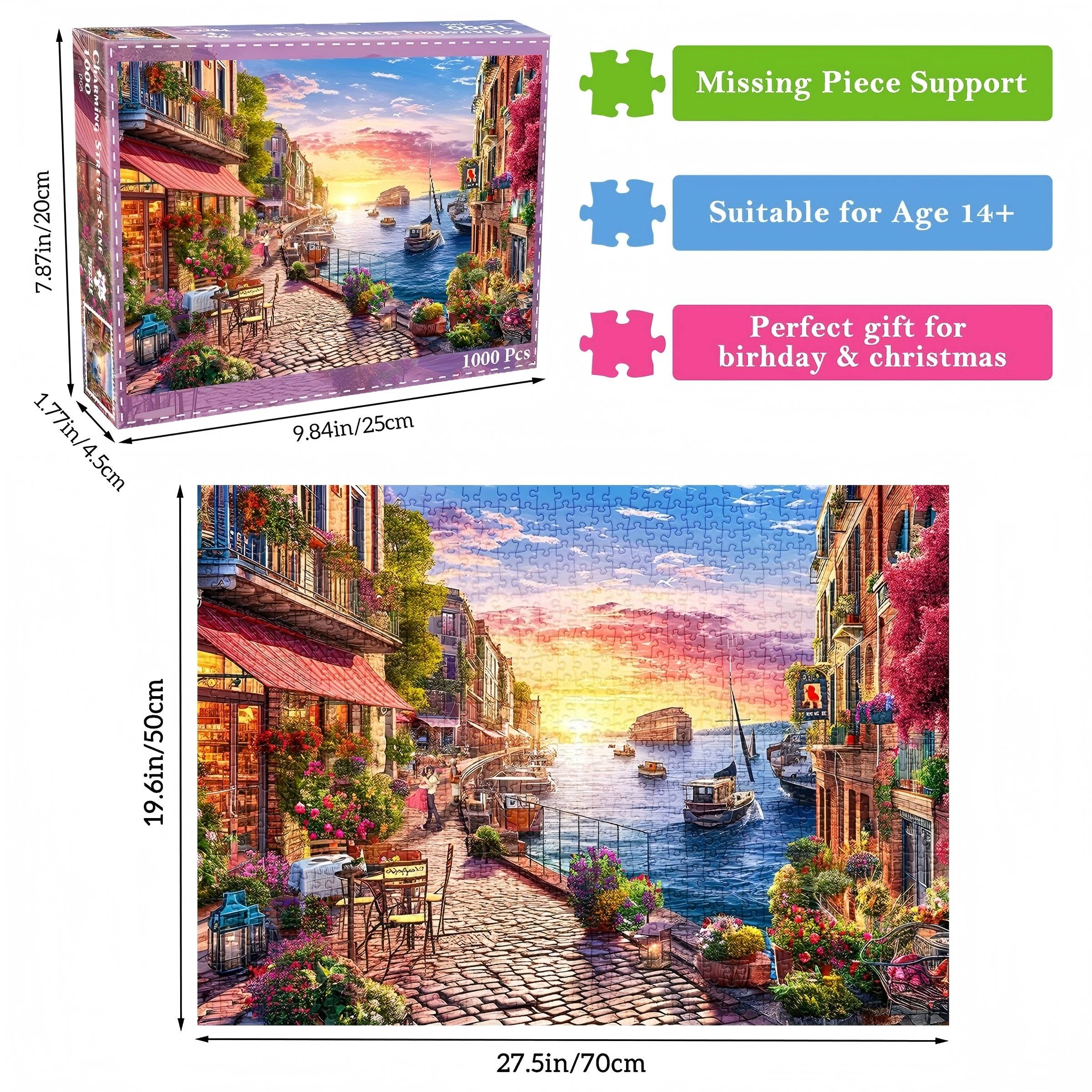 1000 piece puzzle adult puzzle Decompression Entertainment hobby ...