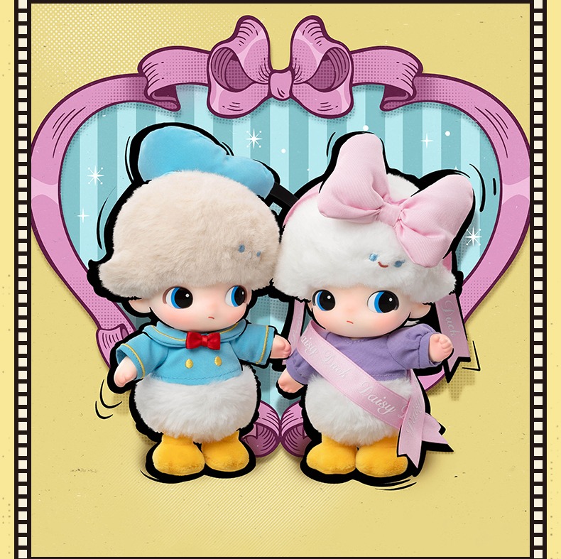 DIMOO Disney Plush Doll - DIMOO WORLD x Disney Series Vinyl Plush Key ...