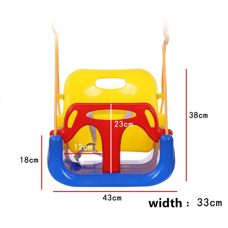 Strong Bearing 200kg Kids Hanging Swing chair Ourdoor Swing Swing Seat ...