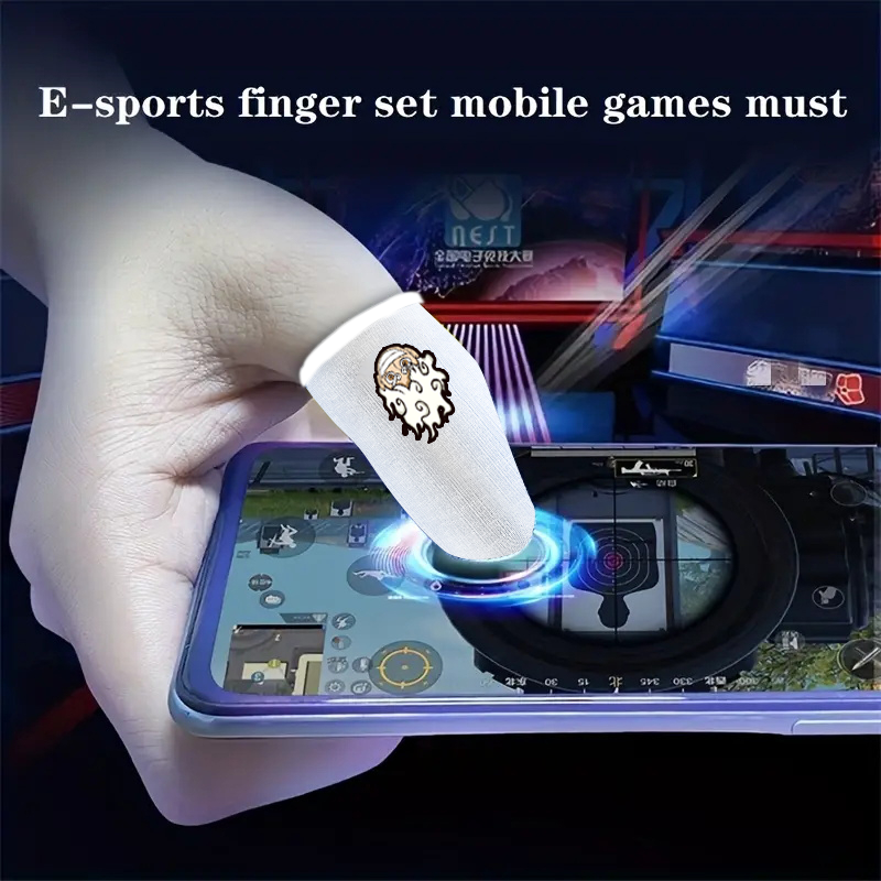 【COD】Hy One Piece 【Luffy】Gaming Finger Sleeve gloves Touch thumb (2PCS ...