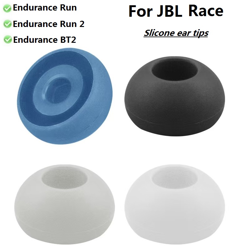 Silicone Ear Tips Earbuds For JBL Endurance Race Run Run2 BT2 bluetooth ...