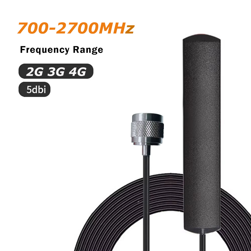 3G 4G LTE GSM Antenna Omni-Directional 700-2600MHZ Adhesive Mount ...