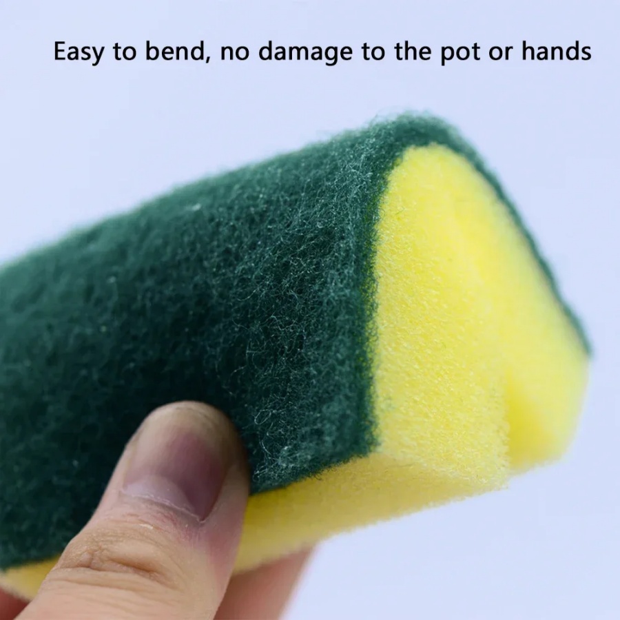 20/30pcs Dishwashing Sponge Kitchen Nano Emery Magic Clean Rub Pot Rust ...
